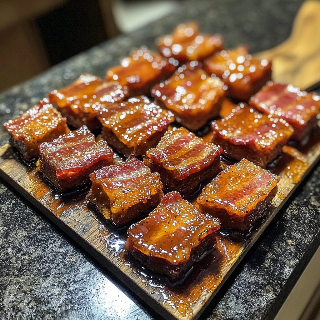 Salsichas defumadas bacon glacê - Saboresdanossa